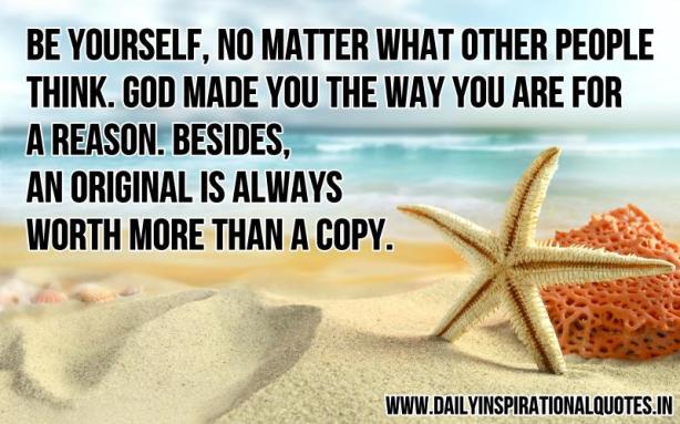 Be Who You Were Made To Be – The Distinct Dot