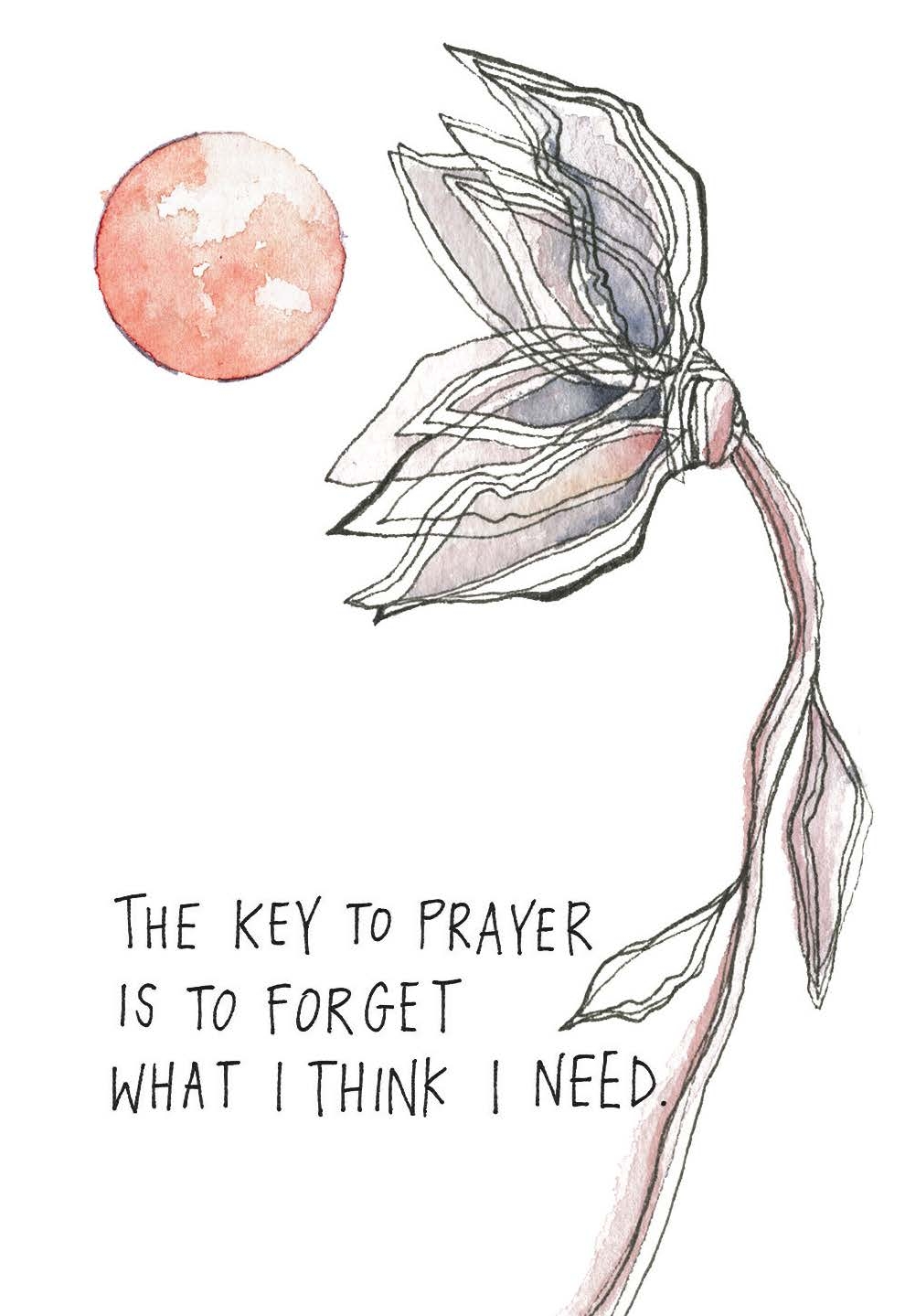 Prayer key – The Distinct Dot