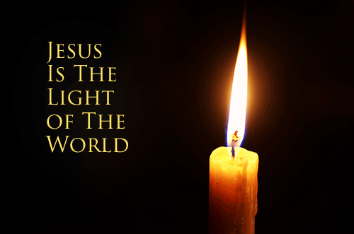Jesus, light of the world – The Distinct Dot