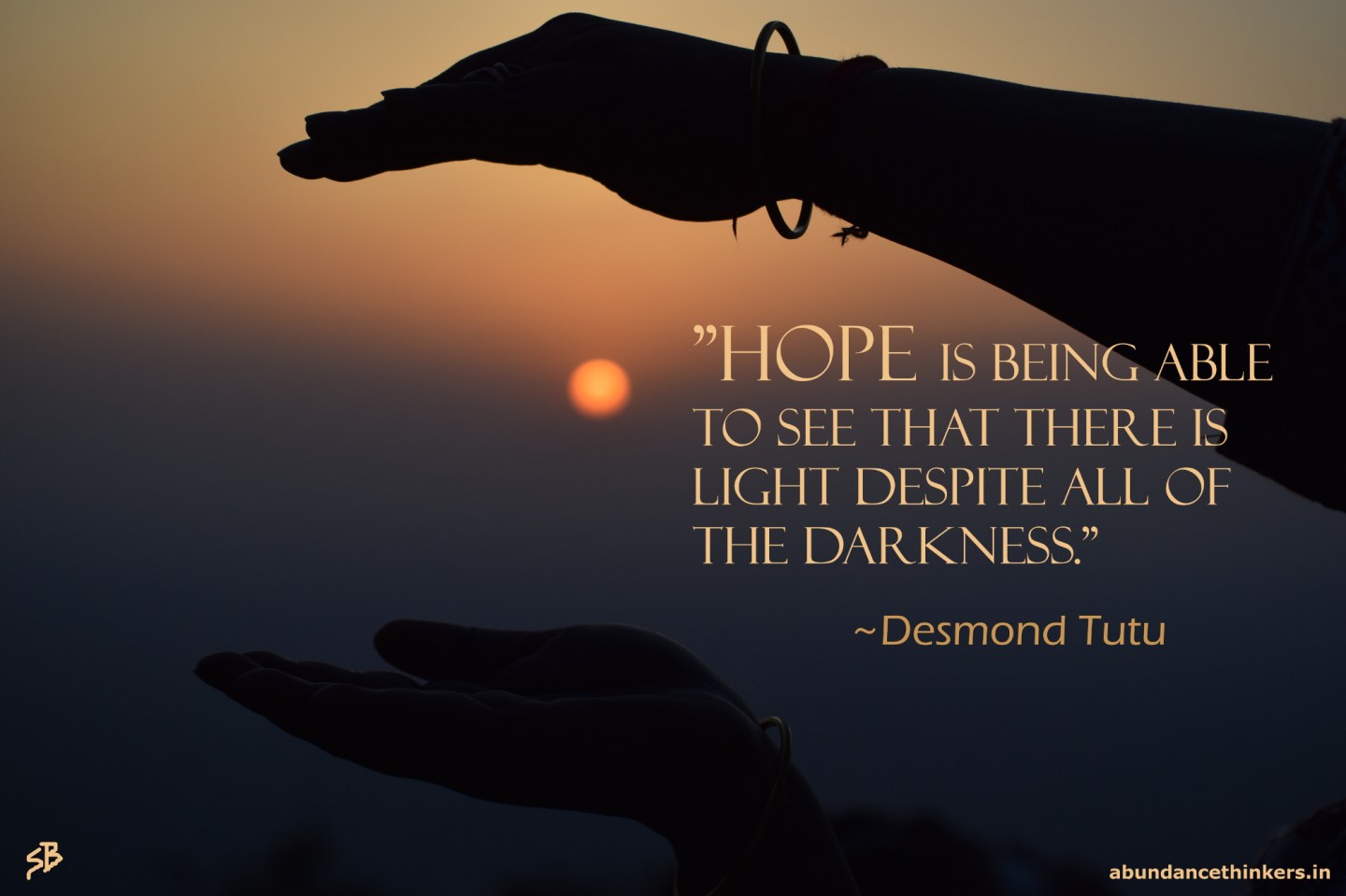 Hope in the darkness – The Distinct Dot