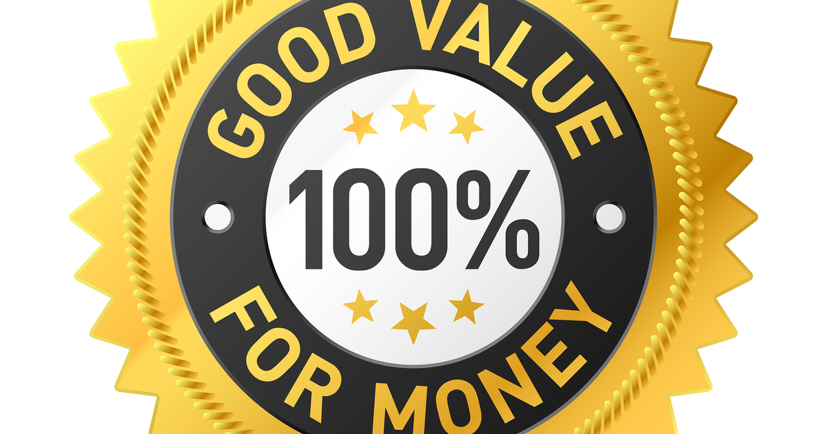 Value for money – The Distinct Dot