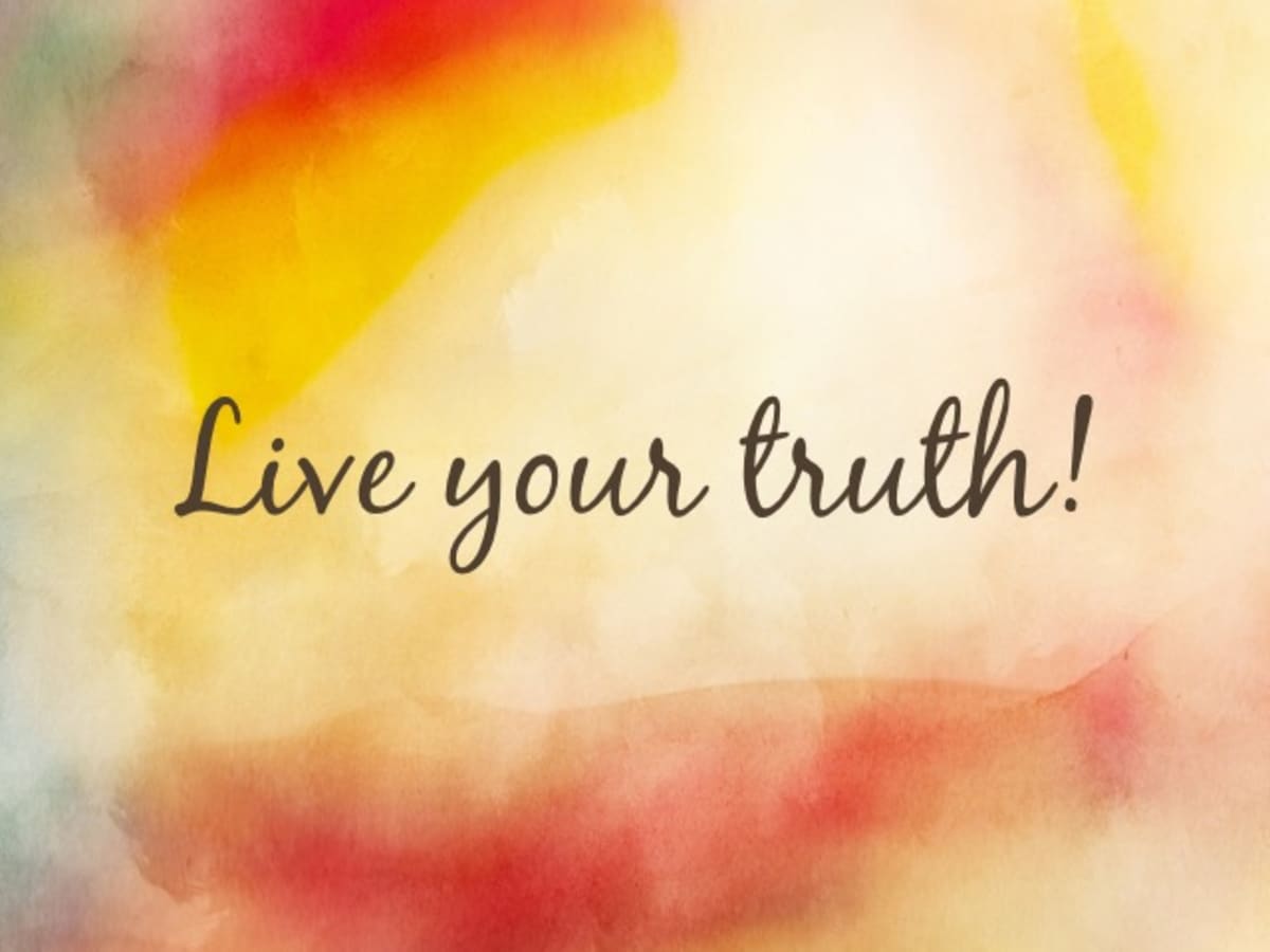 Live the truth – The Distinct Dot